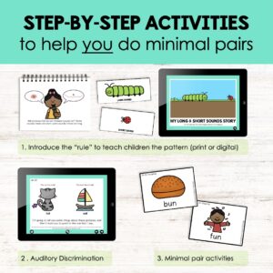 Stopping Minimal Pairs Cards & Therapy Toolkit