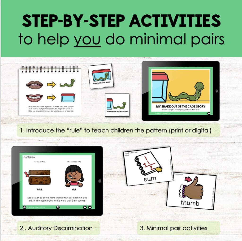 S-Th Minimal Pairs Speech Therapy Toolkit