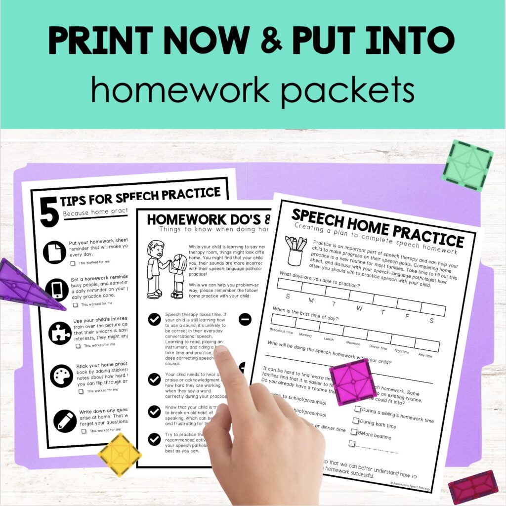 Articulation Therapy: Home Activity Ideas & Products