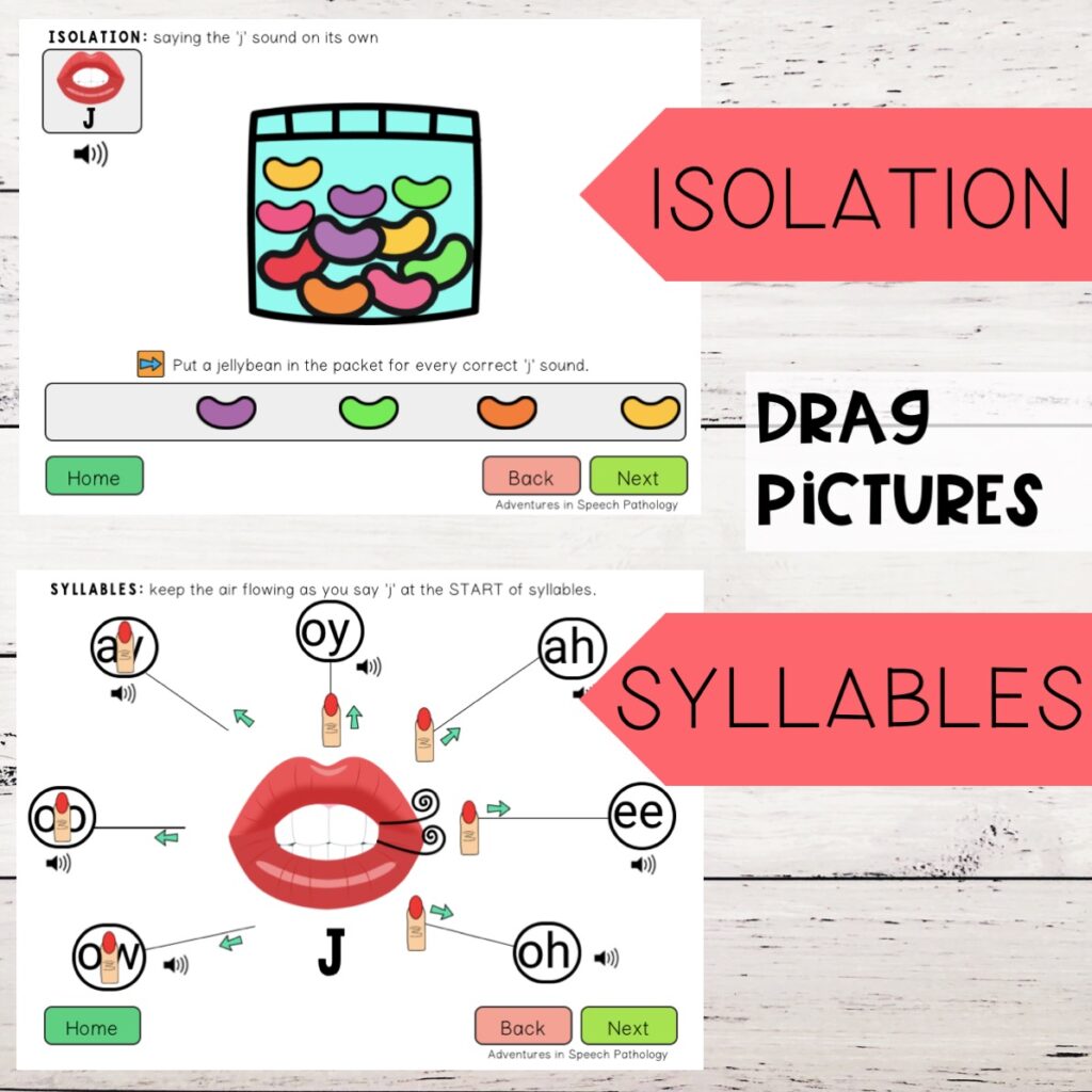 J Articulation Boom Cards™ for Speech Therapy Fun