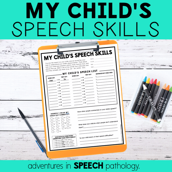 Child Speech Therapy Tools - Free Resource