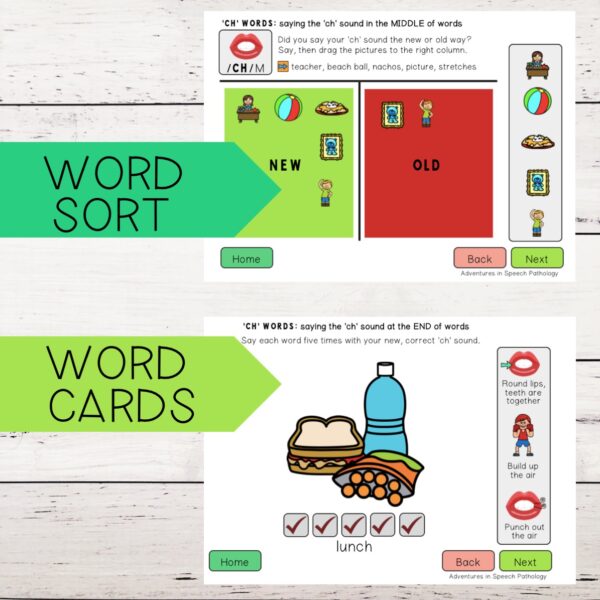 Ch Articulation Boom Cards™ | Engage in Therapy Fun!