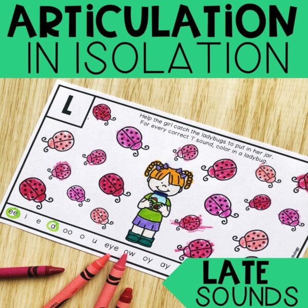 Therapy Tools: Late Sound Articulation Practice
