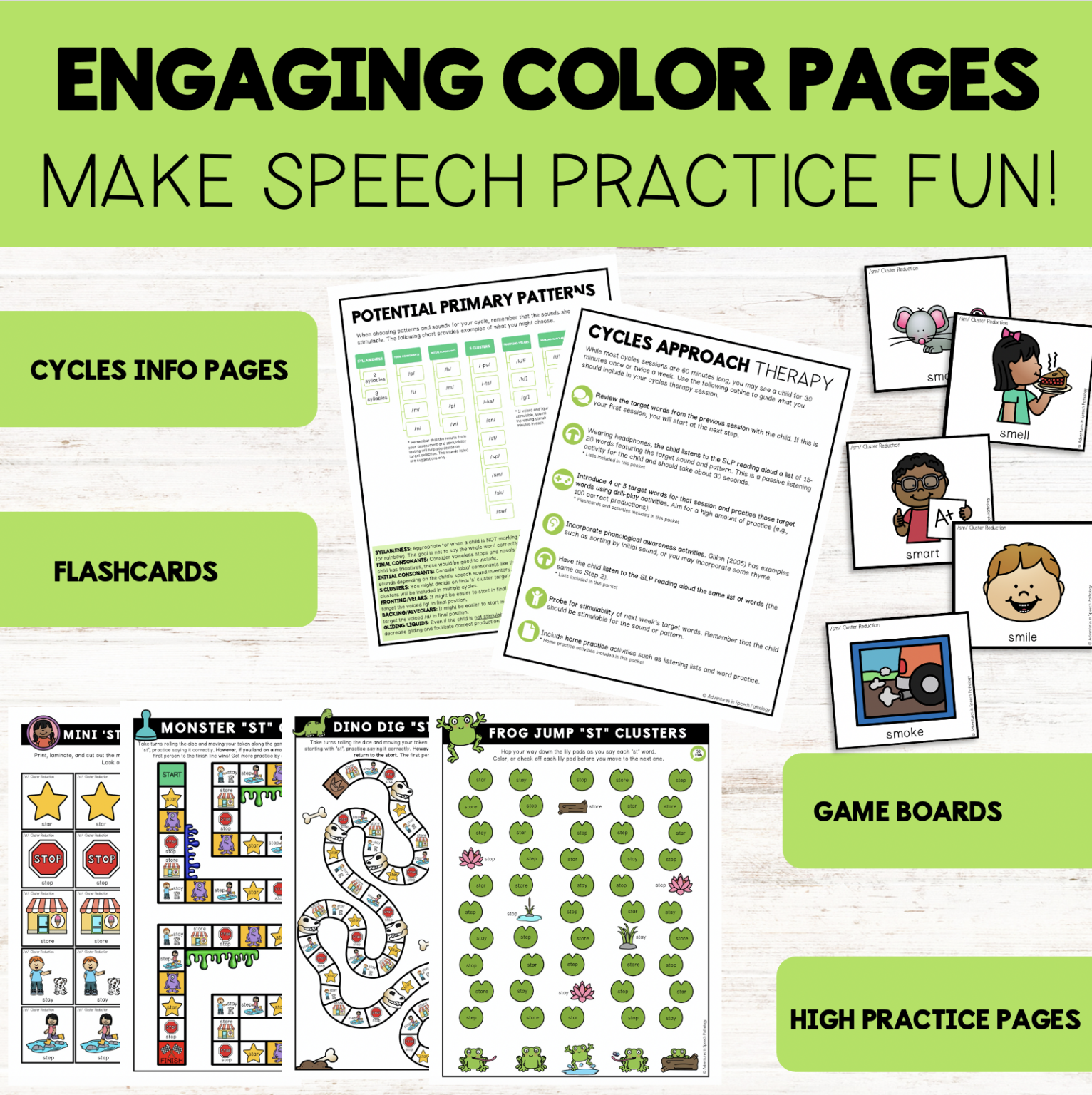 S Cluster Reduction for Cycles Approach – BUNDLE - Adventures in Speech ...