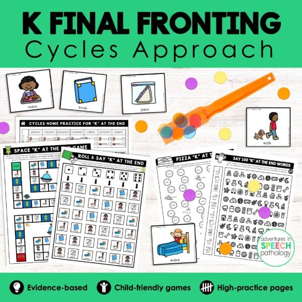 Cycles Approach: Fronting Final K Therapy Resource