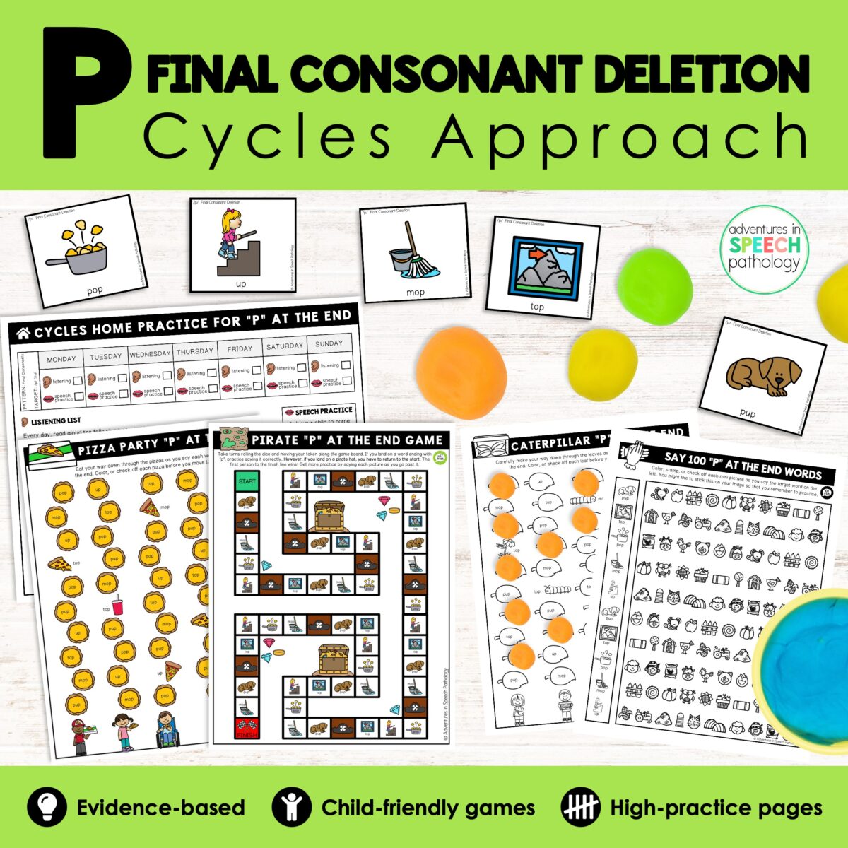 P Final Consonant Deletion Cycles Resources