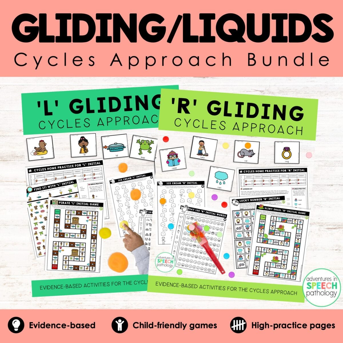 Gliding Bundle: Cycles Approach Therapy Tools