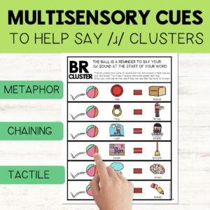 R Blend Therapy Sheets for Speech Pathology