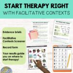 Sh Facilitative Contexts: Speech Therapy Tools
