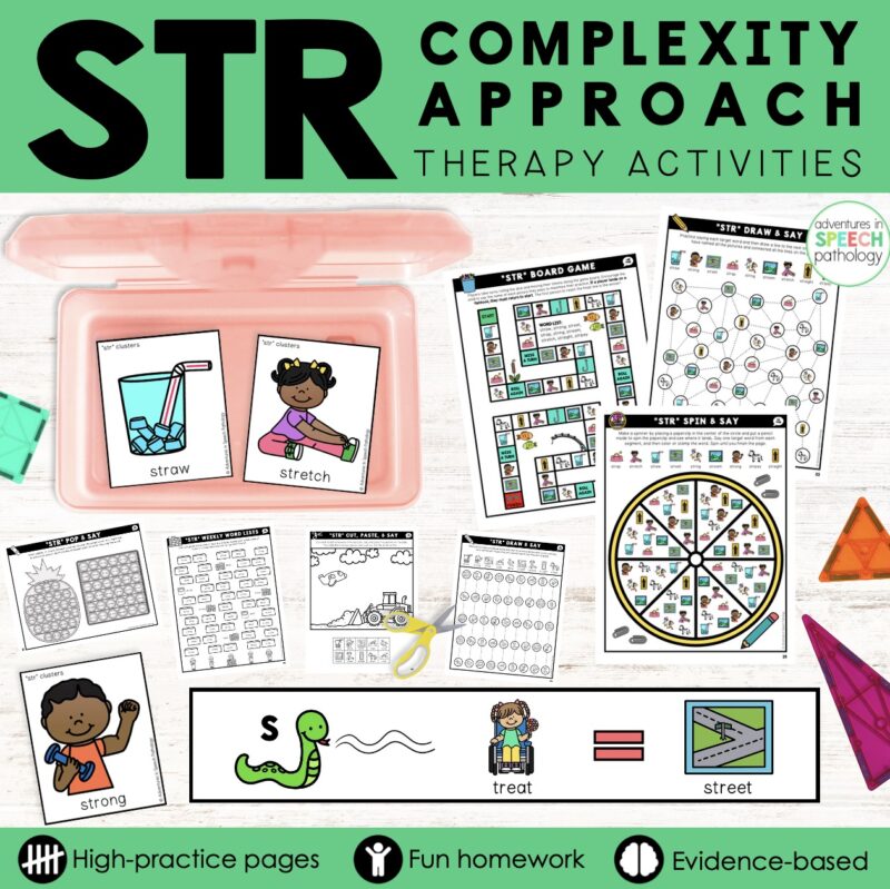 STR Cluster Therapy: Complexity Approach Activities