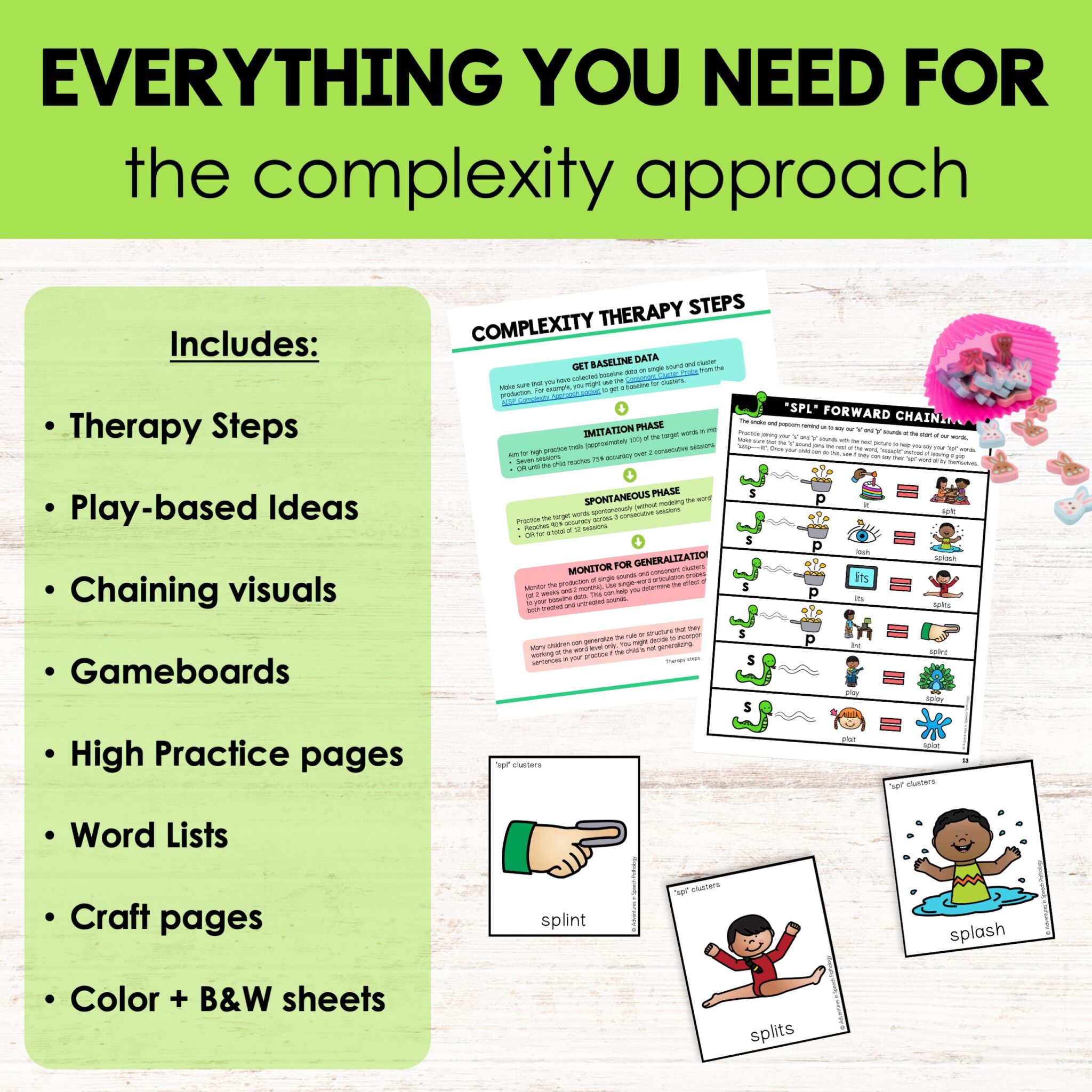 Complexity Approach Therapy Products & Activities