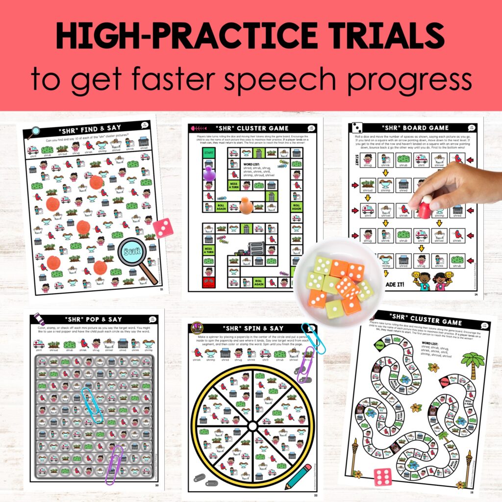 Complexity Approach Shr Cluster Therapy Activities Bundle