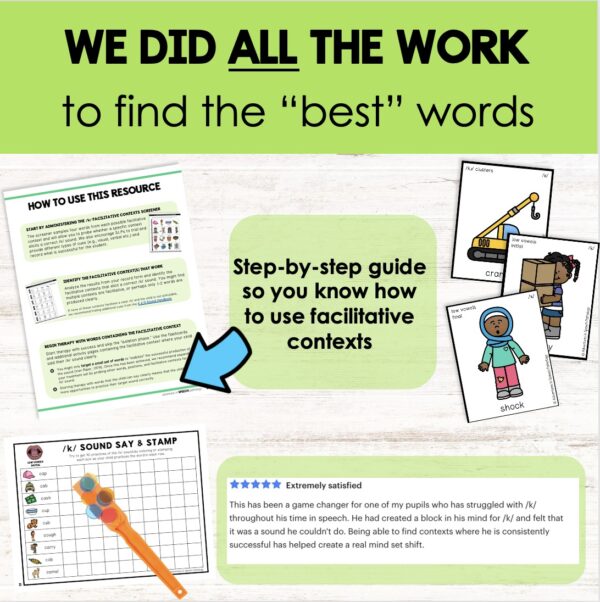 Articulation Therapy Bundle for Speech Success