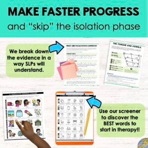 Sh Facilitative Contexts: Speech Therapy Tools