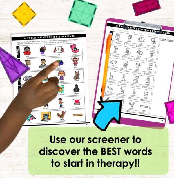Facilitative Contexts for R Sound Speech Therapy Resources
