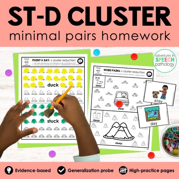 ST - D Blend Cluster Reduction Minimal Pairs Homework - Adventures in ...