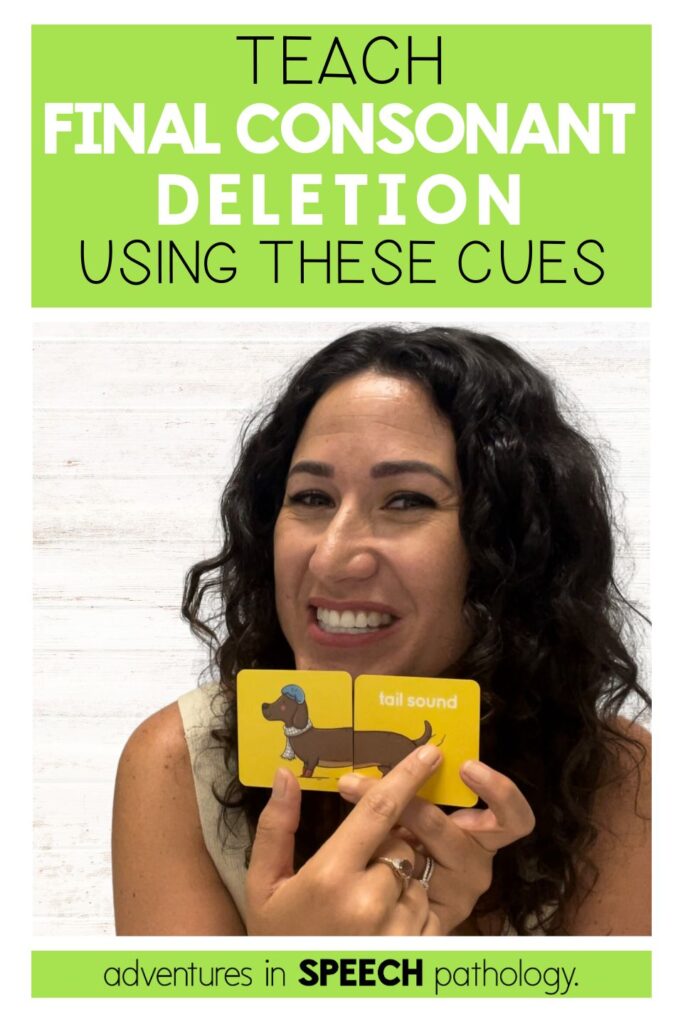 Final Consonant Deletion Tips & Resources