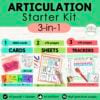 Speech Therapy Articulation Cards & Sheets