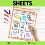 Speech Therapy Articulation Cards & Sheets