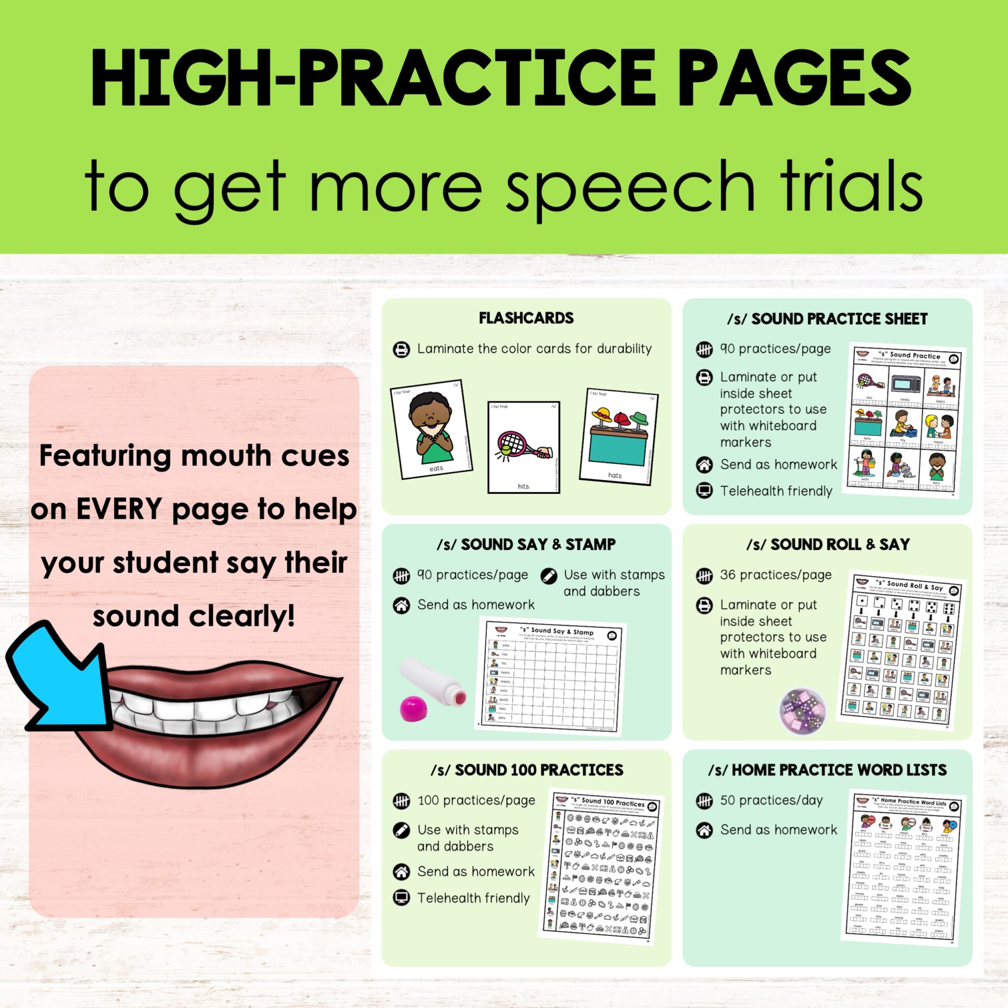 Articulation Therapy Bundle for Speech Success